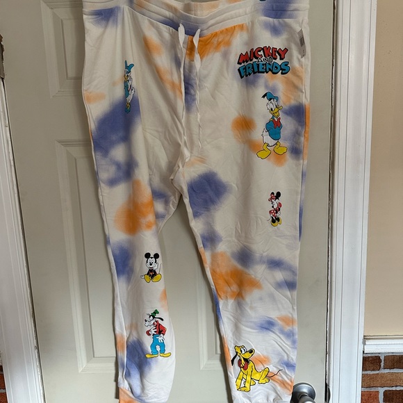 Disney | Pants & Jumpsuits | Disney Mickey And Friends Womens ...